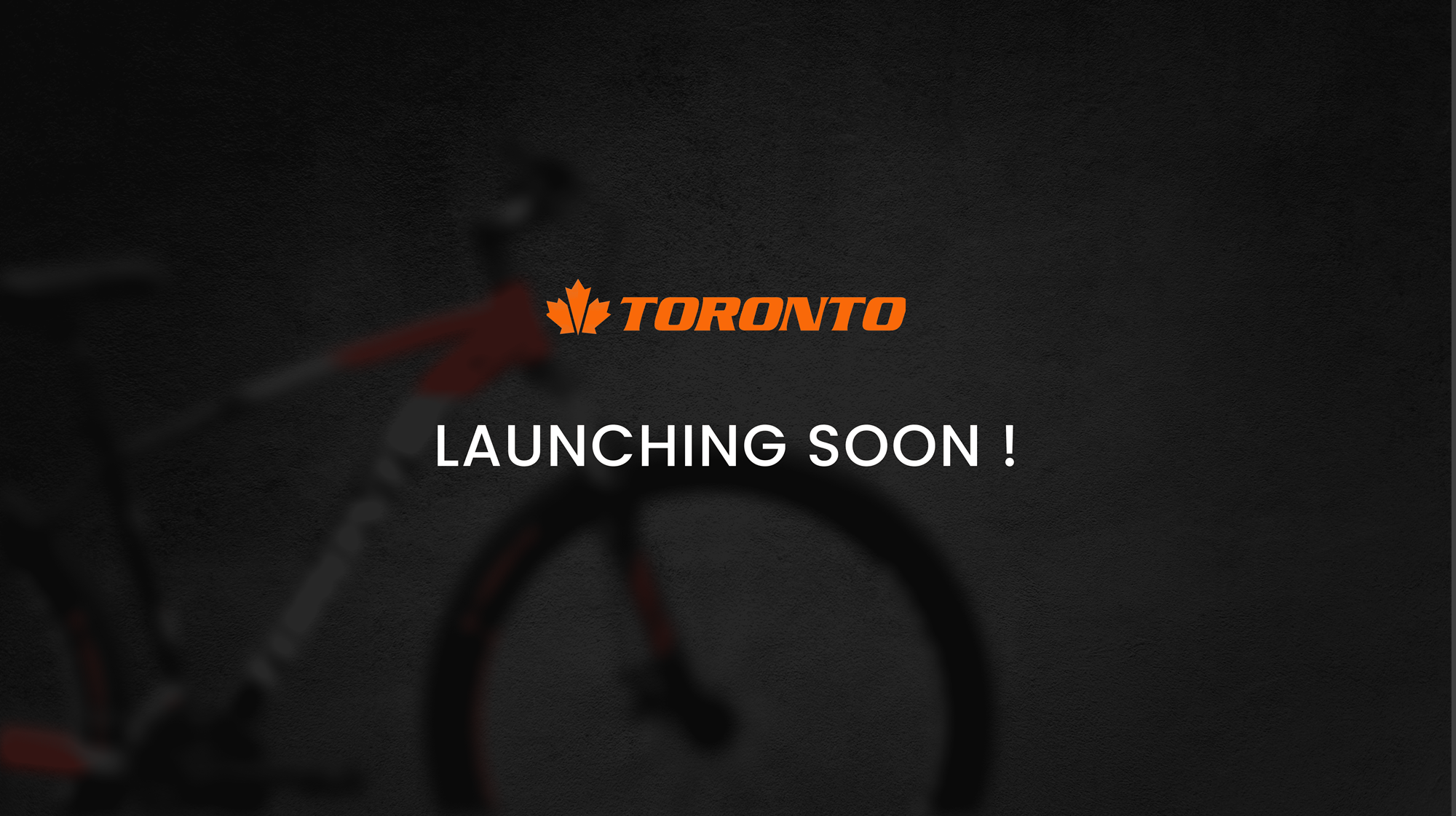 Toronto Bicycle | Launching Soon